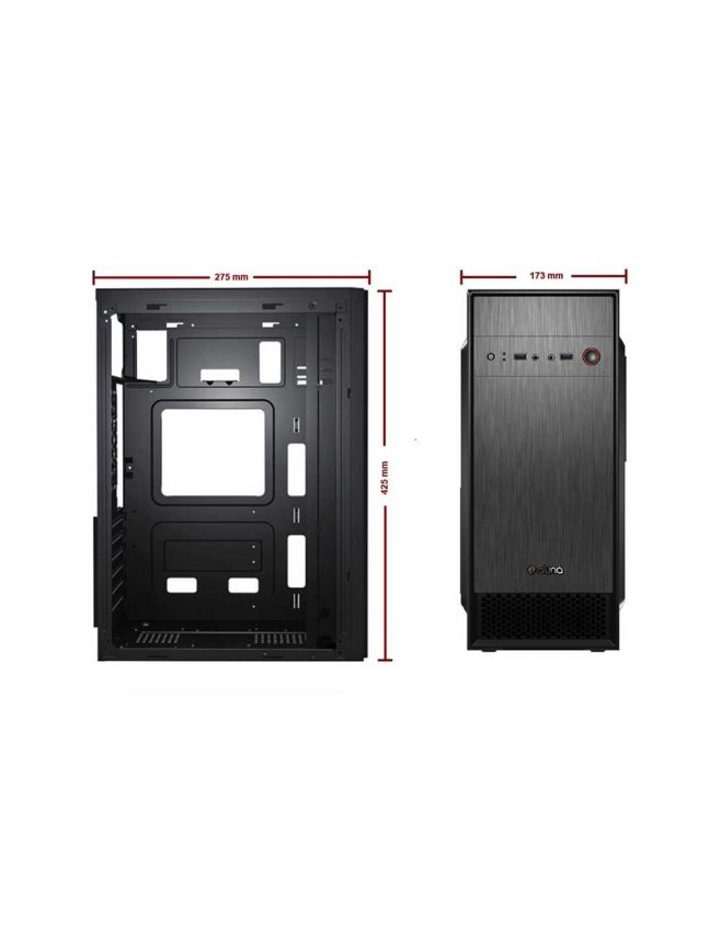 Gabinete Aluna Pc escritorio - LIONTECH